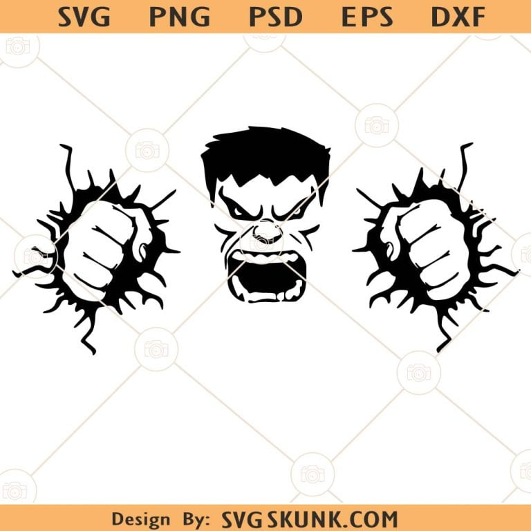 Angry Hulk Svg , Hulk Face Svg, Hulk Hands Svg, Hulk Svg, Hulk Fist Svg ...