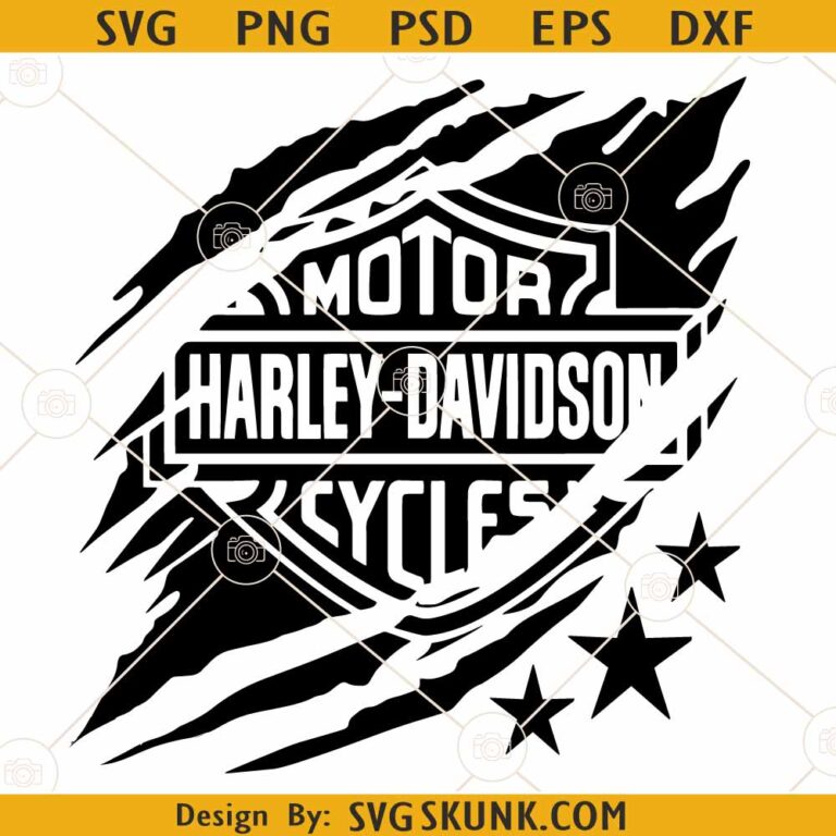 Harley Davidson logo SVG, Harley Davidson vector SVG, Harley Davidson ...