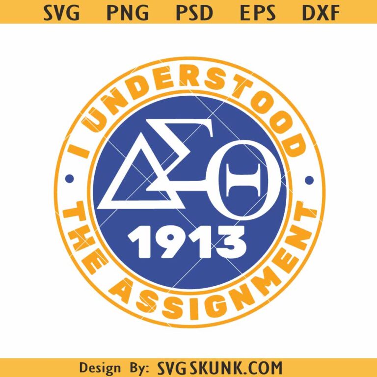 Sigma Gamma Rho Svg, I Understood The Assignment Svg, Sorority Svg ...