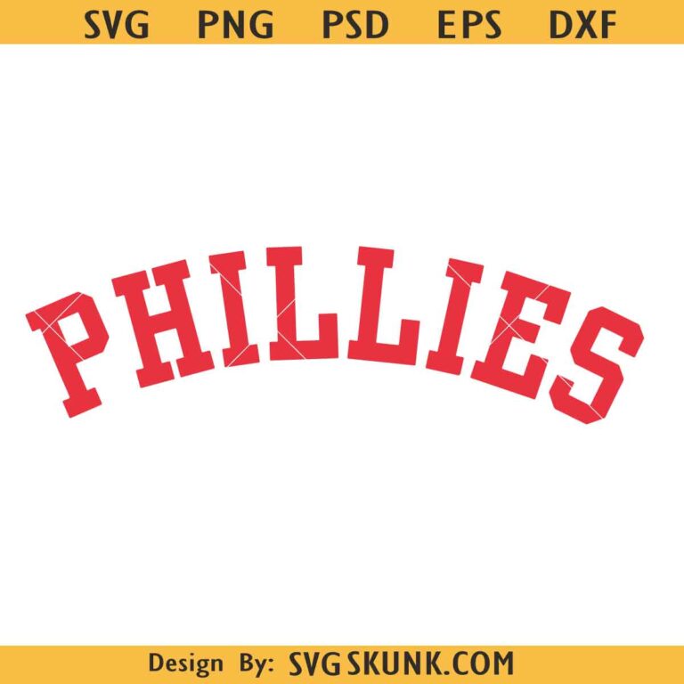 Phillies varsity font SVG, Phillies Jersey font SVG, Philadelphia ...