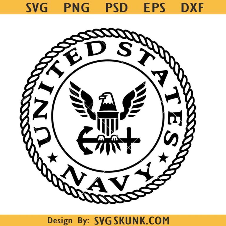 US Navy logo svg, United States Navy Emblem svg, US Navy symbol svg