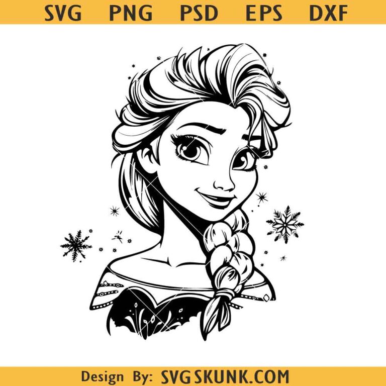 Elsa frozen SVG, Elsa Clipart svg, Frozen Shirt svg, elsa vector svg ...