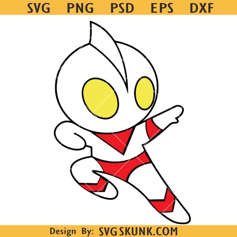 Cute Ultraman Cartoon SVG, Ultraman svg, Cute Shirts Svg for Boys Girls ...