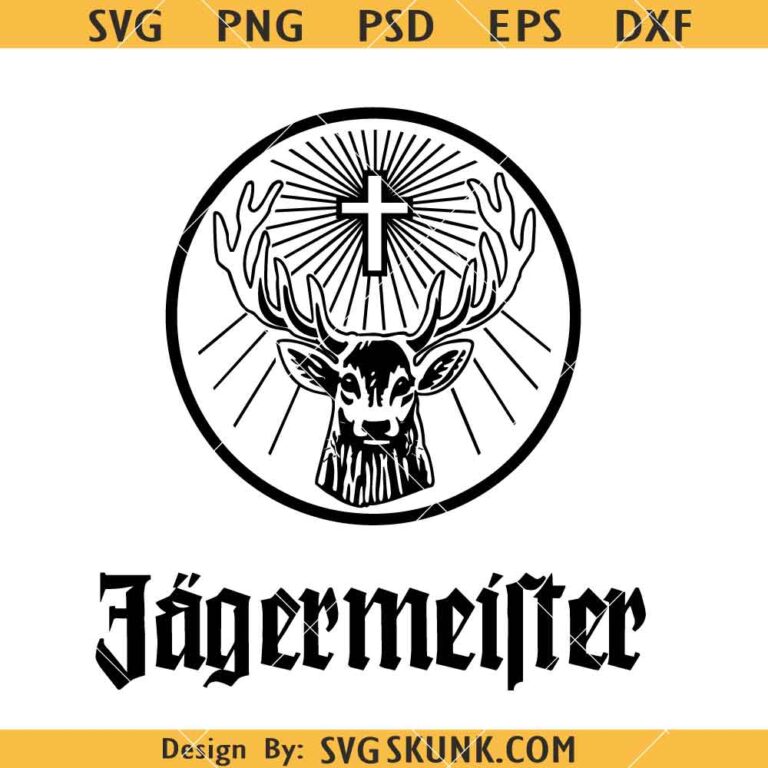 Jagermeister Logo SVG, Jagermeister Logo SVG, Jager Svg, Jager Alcohol ...