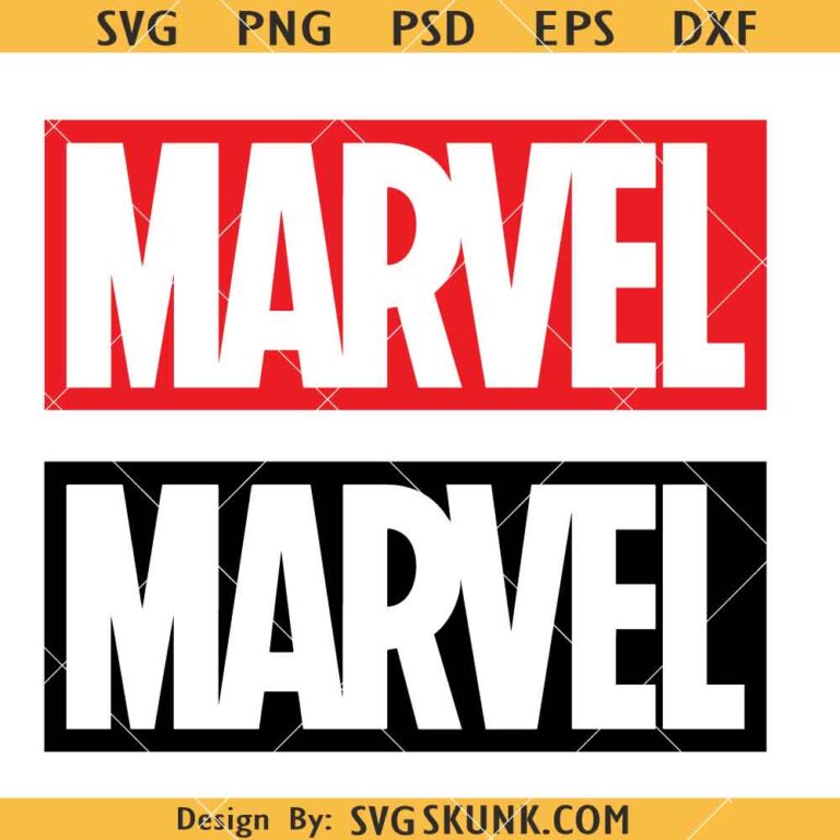 Marvel logo SVG, Avengers Heroes Logo Svg, Marvel Svg, Superhero Svg