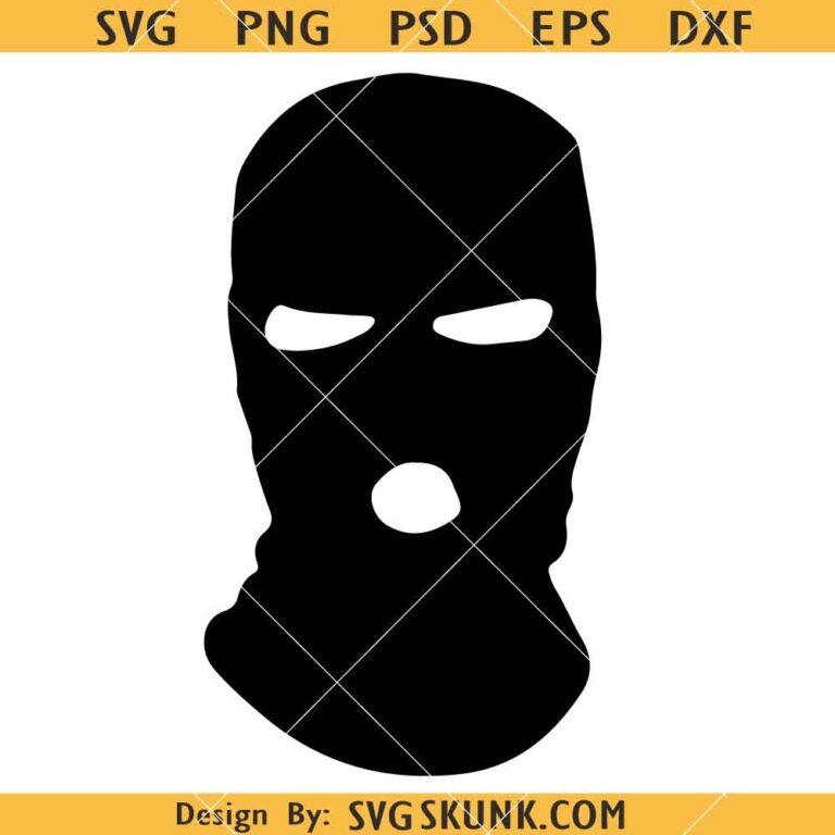 SKI mask svg, Savage SVG, Robber SVG, Goon Mask SVG