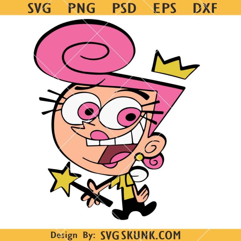 Wanda the fairly oddparents SVG, Wanda and Cosmo SVG, Timmy Turner SVG