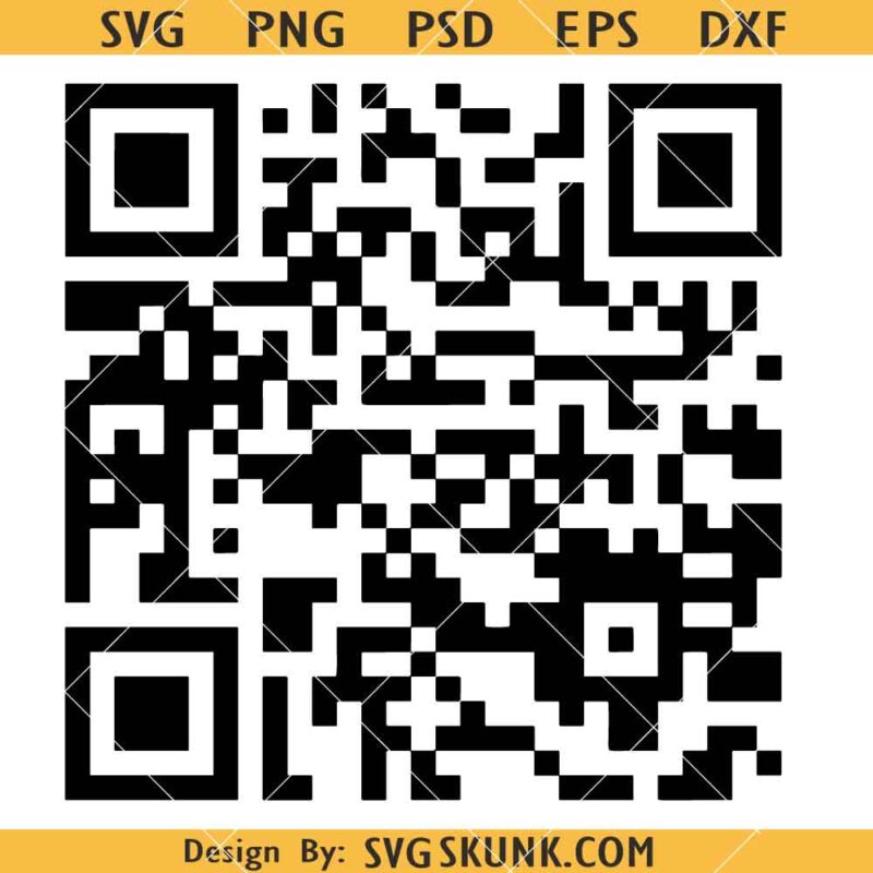Donald Trump Dance QR Code SVG, Trump Dance SVG, Funny Trump Dancing ...