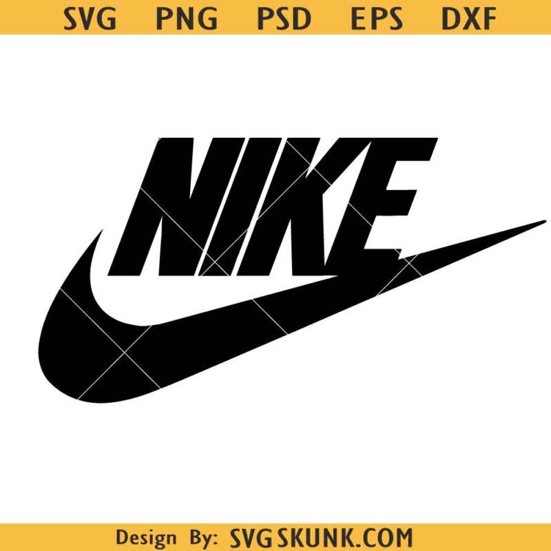 Nike logo SVG, Nike Swoosh Logo SVG, Fashion Brand Logo SVG