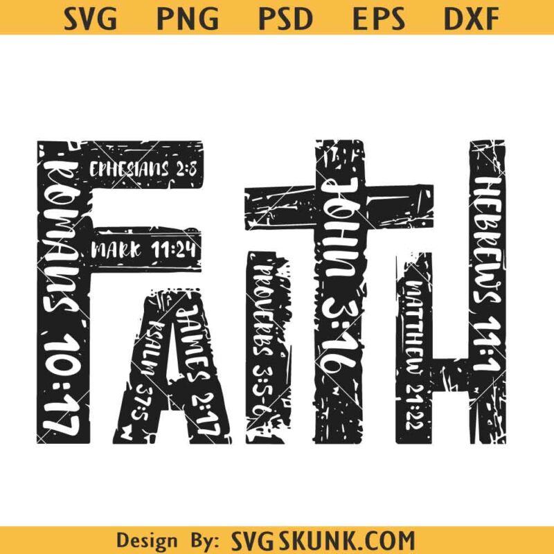 Faith Bible Verse svg, Easter shirt svg, Bible verse Christian svg ...