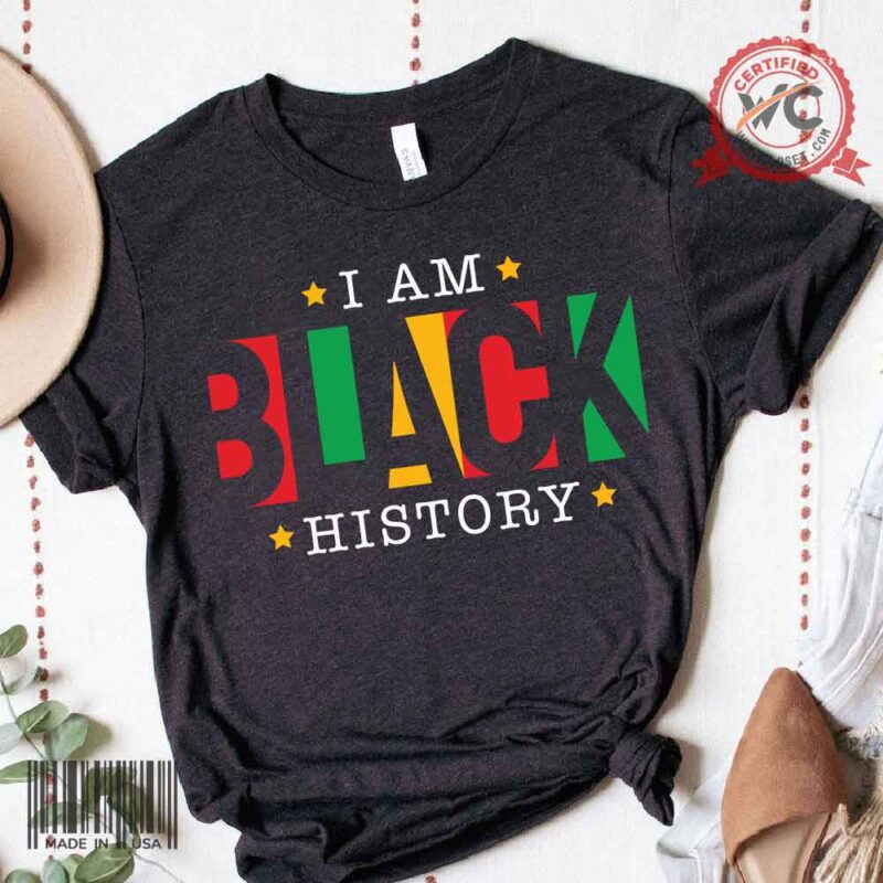 I Am Black History Svg, Black History Month Svg, African American Svg ...
