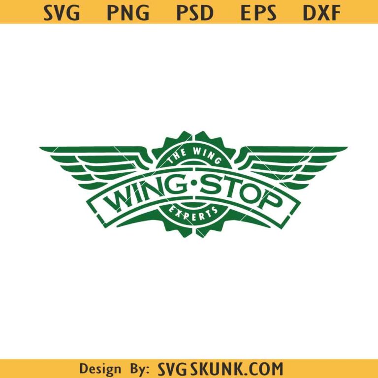 Wingstop logo SVG, food delivery SVG, Wingstop png
