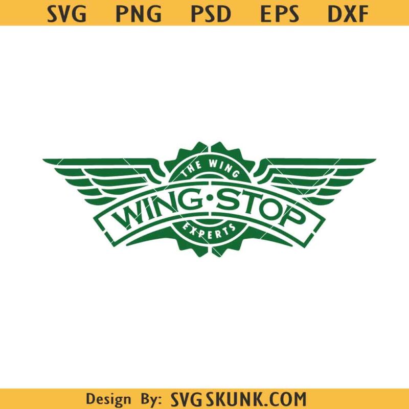 Wingstop logo SVG, food delivery SVG, Wingstop png