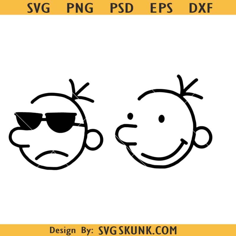Diary Of A Wimpy Kid Greg Svg, Greg Heffley Svg Png, Comic Character ...