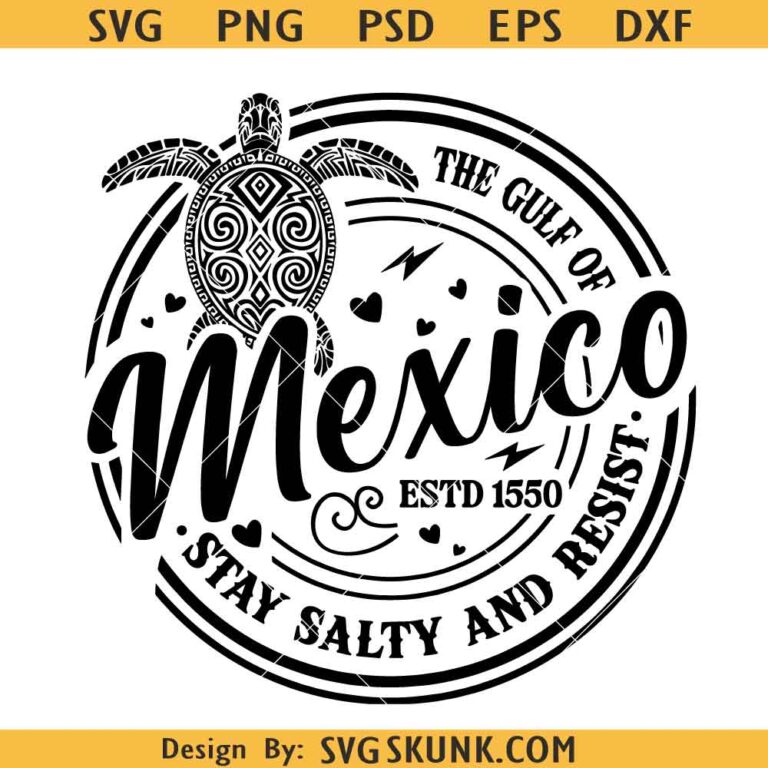 Gulf of Mexico shirt SVG, Gulf of Mexico SVG, Mexico Beach Svg, Texas ...