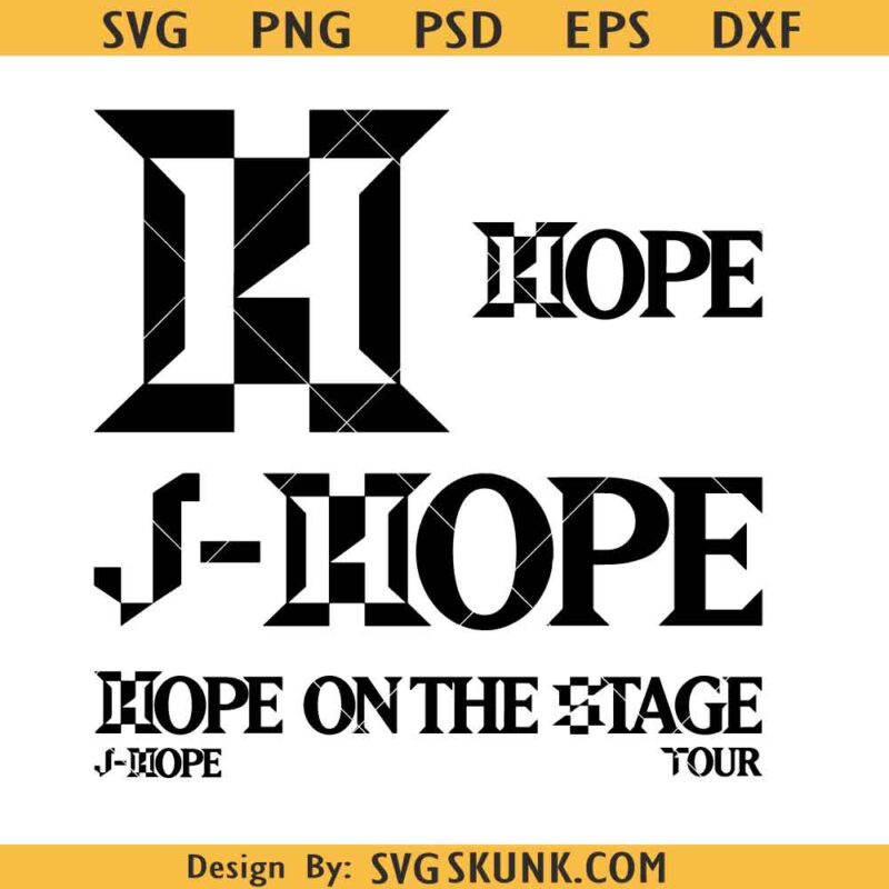 HOPE on the stage Logo SVG png, BTS Hope Stage Tour SVG, J hope Tour ...