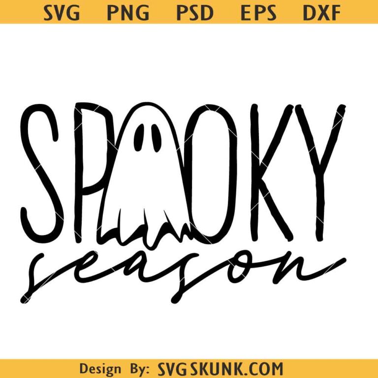 Spooky season SVG, Halloween shirt svg, Halloween sign svg, fall svg