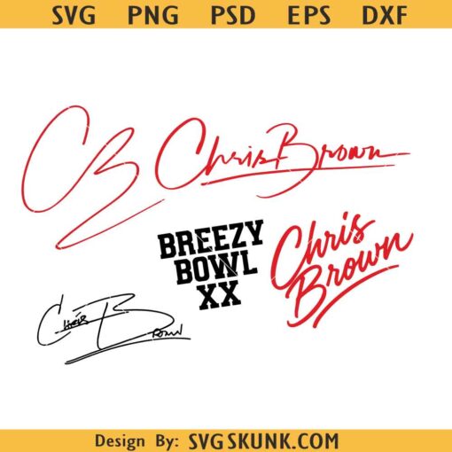 Chris Brown Signatures Svg, Celebrity Signature Png, Chris Brown fan ...
