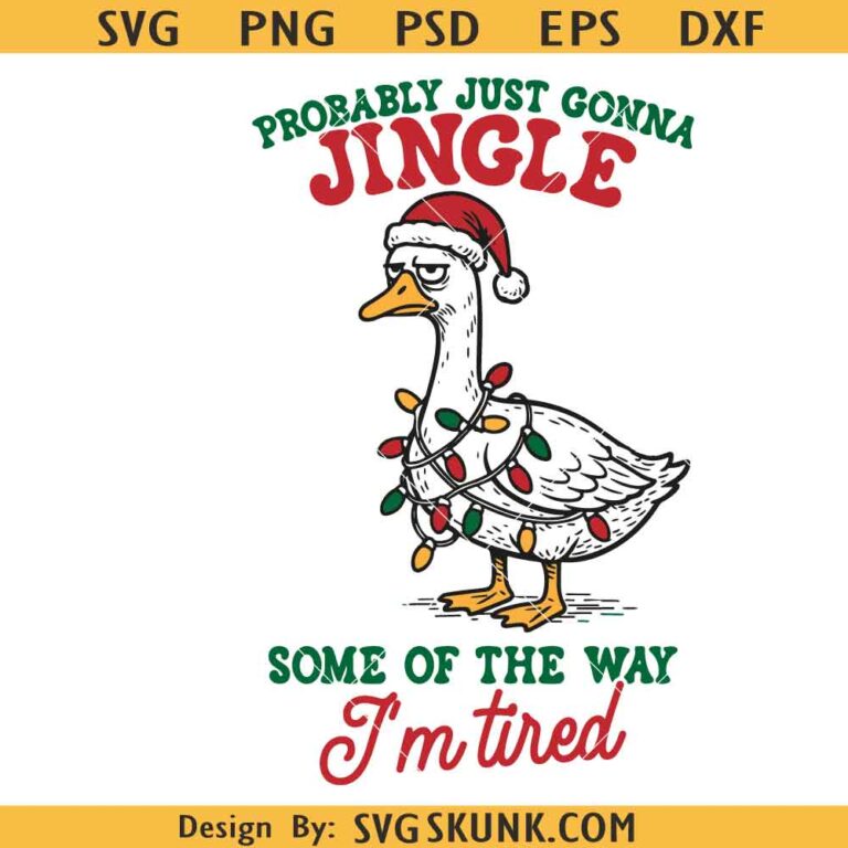 Funny Sarcastic Christmas Goose SVG, Christmas Goose SVG,Christmas Goose
