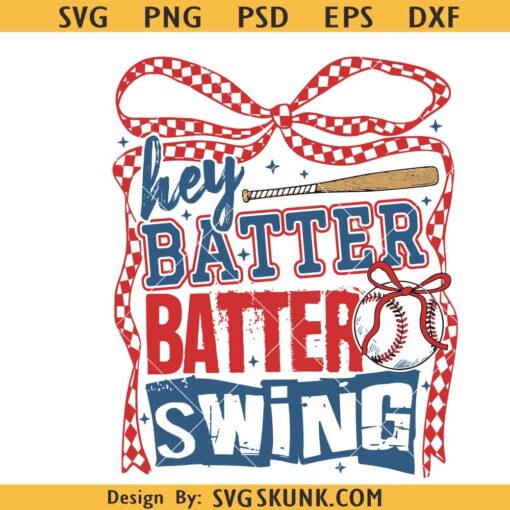 Baseball Batter Batter Swing Svg, Checkered Baseball Coquette Svg Png ...