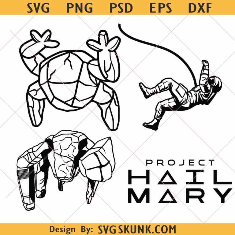 Project Hail Mary Svg, Project Hail Mary PNG, Amaze Svg, Rocky Svg